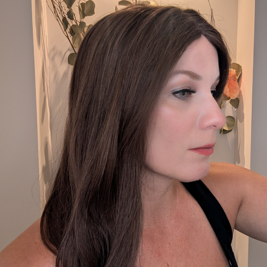 Clipless Topper Human Hair | Medium Brown – Encelia Hair